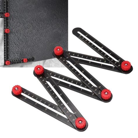 KEM Règle de mesure multi angle en alliage d aluminium plis Cdiscount Bricolage