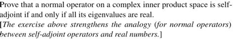 Solved Prove That A Normal Operator On A Complex Inner Chegg