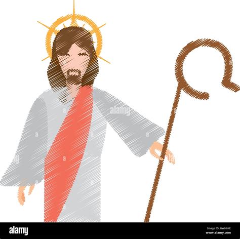Drawing Jesus Christ Resurrects Stock Vector Image And Art Alamy