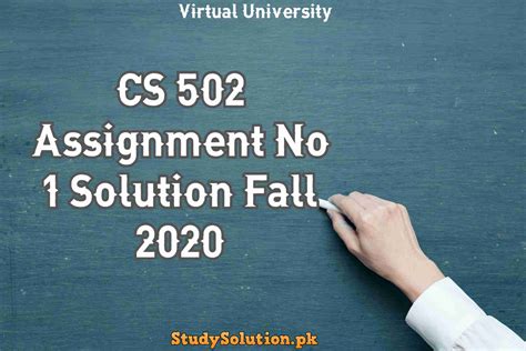 Cs 502 Assignment No 1 Solution Fall 2020