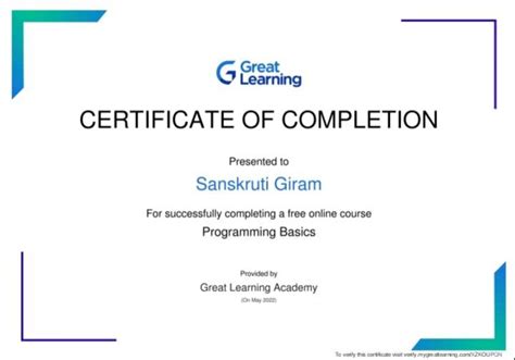 Sanskruti Giram On Linkedin I Have Completed Basic Programming From