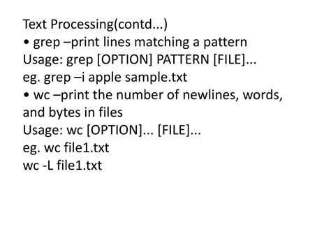 linux basic commands visit to more learning resources ppt download