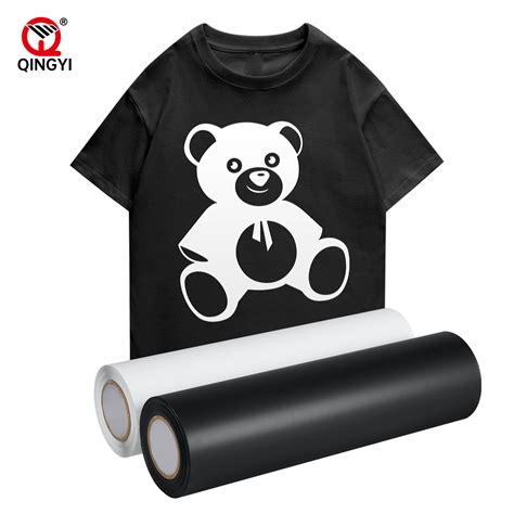 Cool Peeling 3D 180um Thickness Puff Heat Transfer Vinyl For T Shirt
