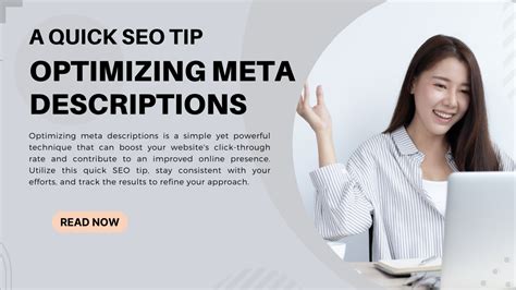 A Quick SEO Tip: Optimizing Meta Descriptions