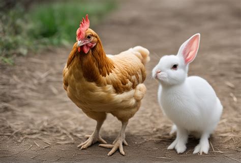 Do Chickens Attack Rabbits Chickenrise