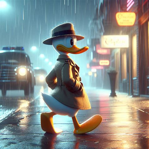 Donald Duck Detective By Odviously On Deviantart