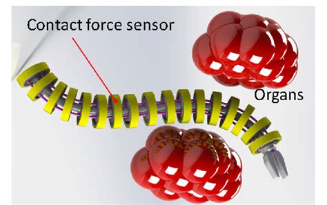 Contact Force Sensors With A Flexible Manipulator For Mis Minimally