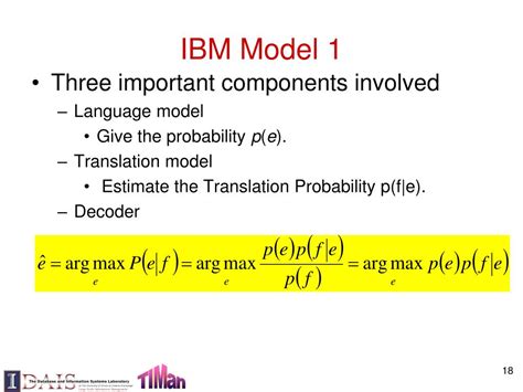 Ppt Statistical Translation Language Model Powerpoint Presentation