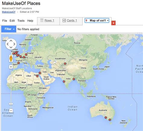 Ways To Make A Google Map Using Google Spreadsheet Data