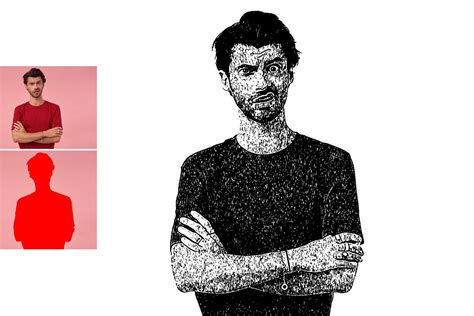 Photoshop Action Texture Vector Tracing Maker