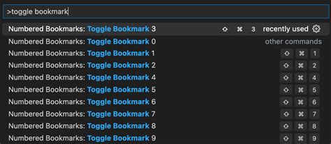 vs code 擴充推薦 numbered bookmarks myapollo