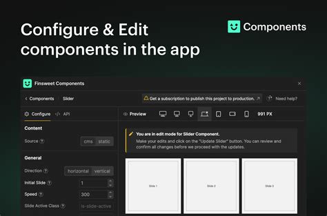 Finsweet Components App Webflow Apps Integrations