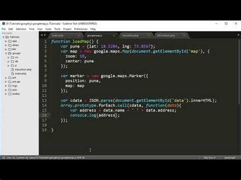 Google Map Api In Php Mysql Part Get Latitude Longitude Using