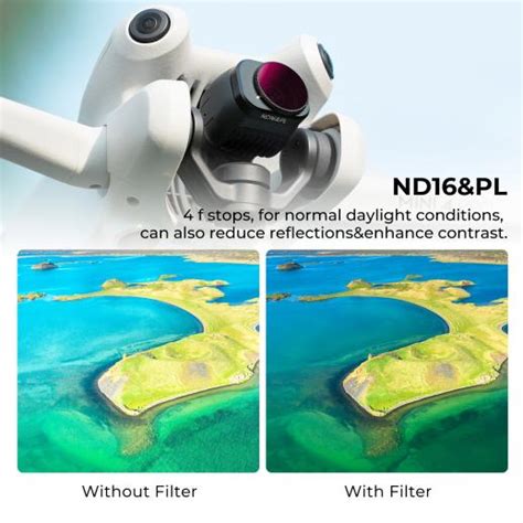 Dji Mini 3 Pro Nd Filter Kit Nd8 And Plnd16 And Plnd32 And Pl Kandf Concept