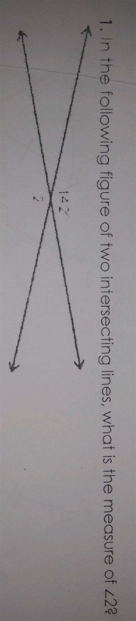 In The Following Figure Of Two Intersecting StudyX