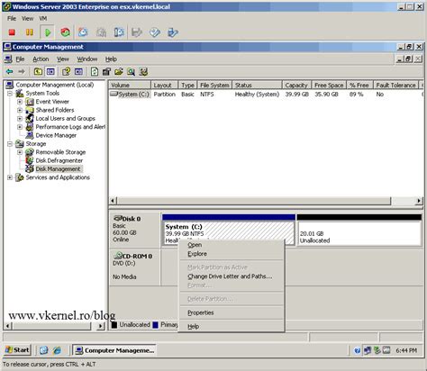 Extending A VMware Virtual Machine Disk VMDK In ESXi Adrian Costea S Blog