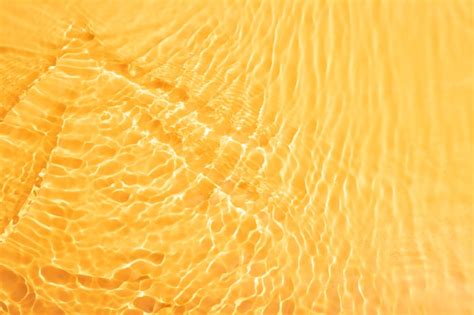 Free Photo Top View Water Texture On Orange