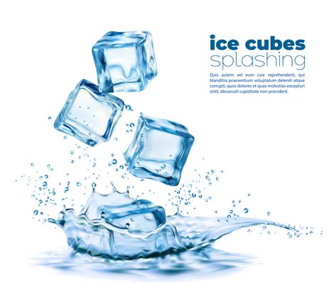 Ice Cubes In Water