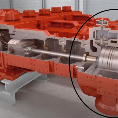 Section Of An Api 618 Bh Reciprocating Compressor Download Scientific Diagram