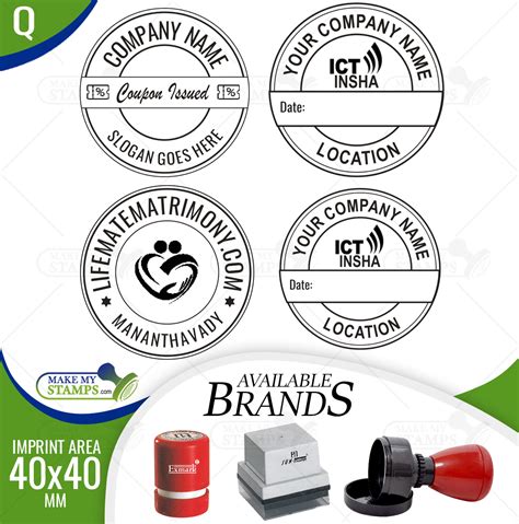Round Rubber Stamp Top Company Stamp Maker Uae Order 10 Types Of