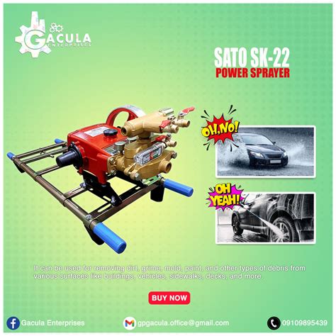 Power Spray Pump With Complete Accessories Note Power Spray Pump Only