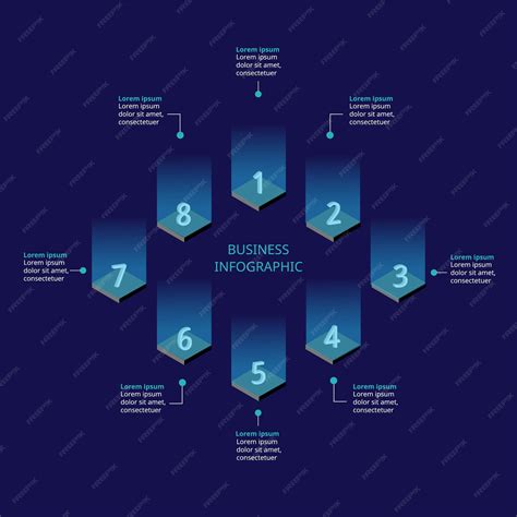 Premium Vector Step Number Chart Template For Infographic For