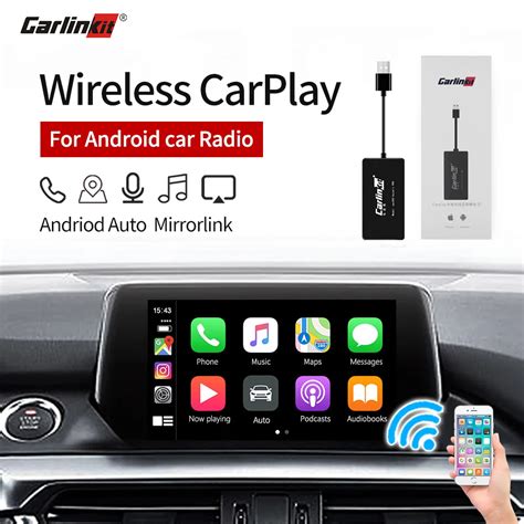 Carlinkit беспроводной Smart Link Apple CarPlay Dongle для Android ...