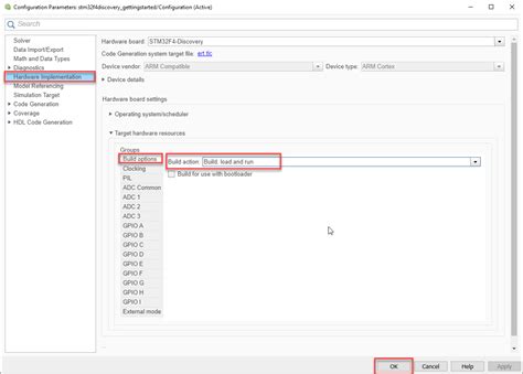 Getting Started With Embedded Coder Support Package For