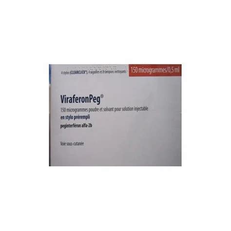 Viraferonpeg Vial Peginterferon Alfa 2b At ₹ 15685 71 Unit Pegasys