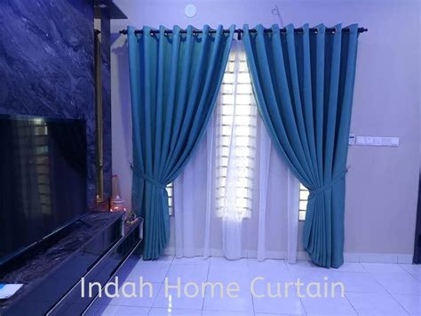 Memasang Langsir Di Sungai Buloh Jalan Palma Rumah Double Storey