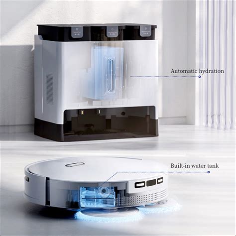 Hidden Dtof Lidar Navigation Robot Vacuum Cleaner With Empty Wash Fill