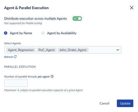 Distributed Agent Execution Accelq