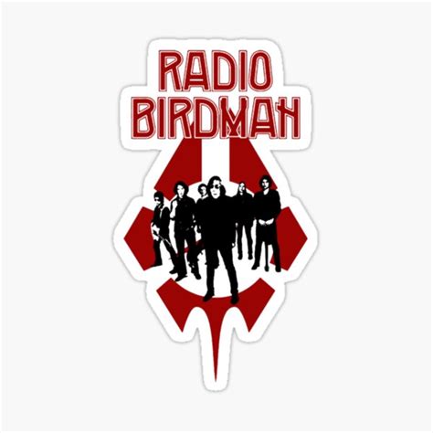 Radio Birdman Sticker By Teresafay Redbubble