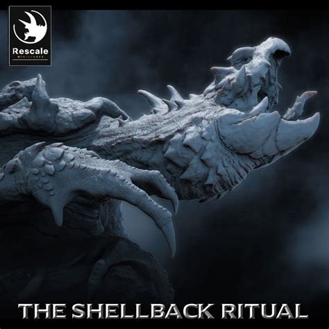 3d Printable Release The Shellback Ritual By Rescale Miniatures