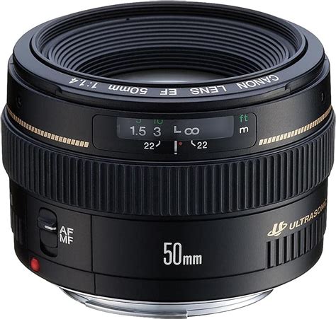 Canon Ef 50 Mm F14 Usm Lens 20 Cm Black Uk Electronics