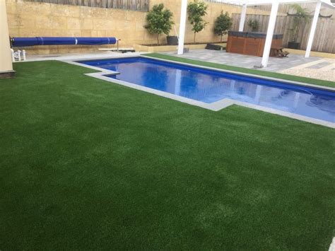 Best Quality Artificial Lawn Perth Blue And Green Combination Wa Turf Gurus