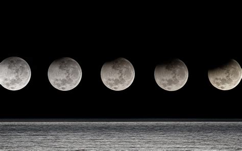 Moon Phases Desktop Wallpapers Wallpaper Cave