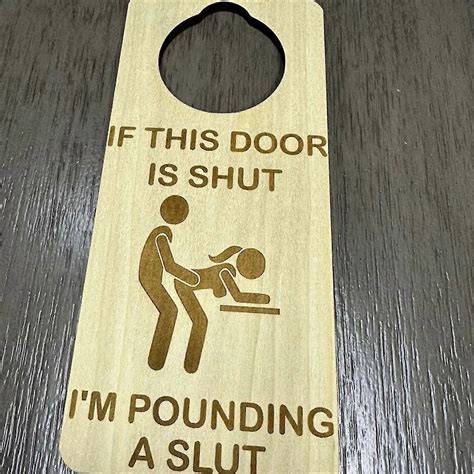 Having Sex Door Sign Do Not Disturb Wooden Door Sign Do Not Disturb