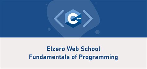 Github Elzerowebschoolfundamentalsofprogramming Playlist Watchv