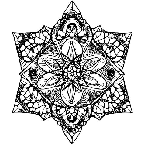 Boho Shapes Coloring Page · Creative Fabrica