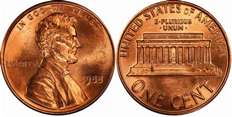 1988 Penny Value Are D S No Mint Mark Worth Money