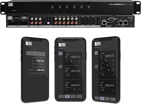 Osd Nero Control Zone App Control Matrix Multi Room Controller Ios