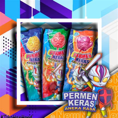 Jual Permen Lolipop Jadul Lightstick Ultraman Permen Lollipop Bentuk Topeng Shopee Indonesia
