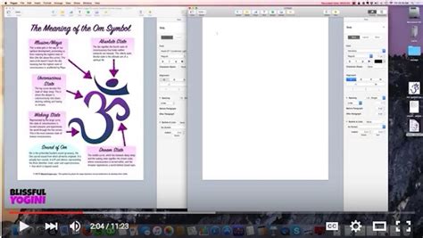 How To Create A Class Handout Blissful Yogini Yoga Teacher Resources