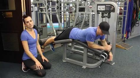 How To Properly Perform A Prone Hamstring Curl Youtube