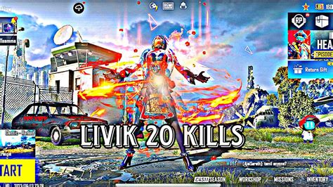 4 Finger Gyroscopes ⚡️ Livik Gameplay Kills 20 Iphone 13 Pro Max