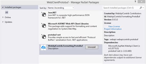 Using Protobuf Net Media Formatter With Web Api 2 Software Engineering