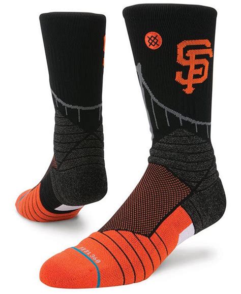 Stance San Francisco Giants Diamond Pro Authentic Crew Socks And Reviews