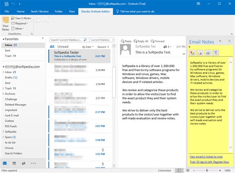 Email Notes For Outlook Download Free Windows 308409 Softpedia