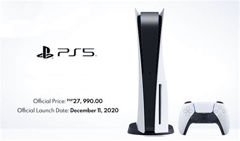 Sony PS5 Arrives In PH This December Priced At P27 990